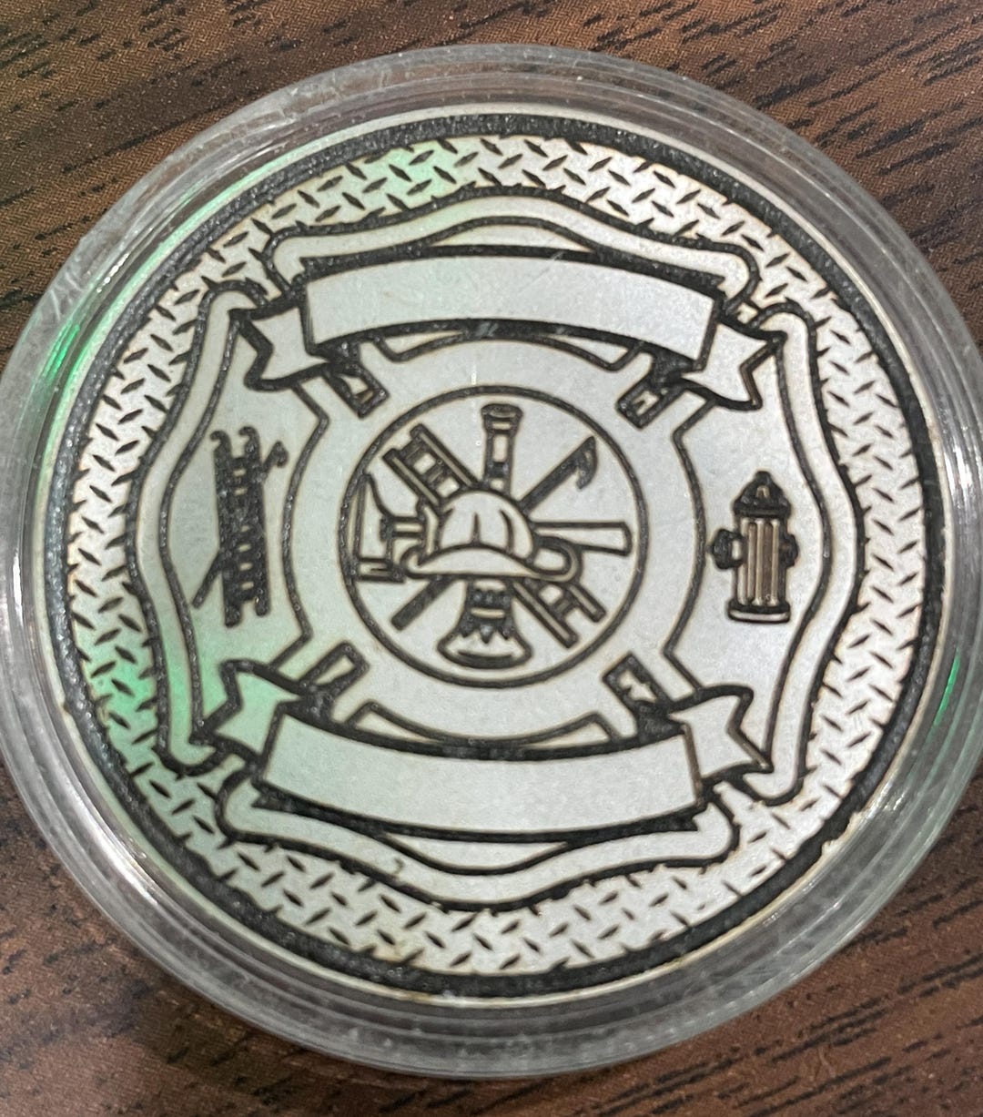 Firefighter Challenge Coin - Etsy