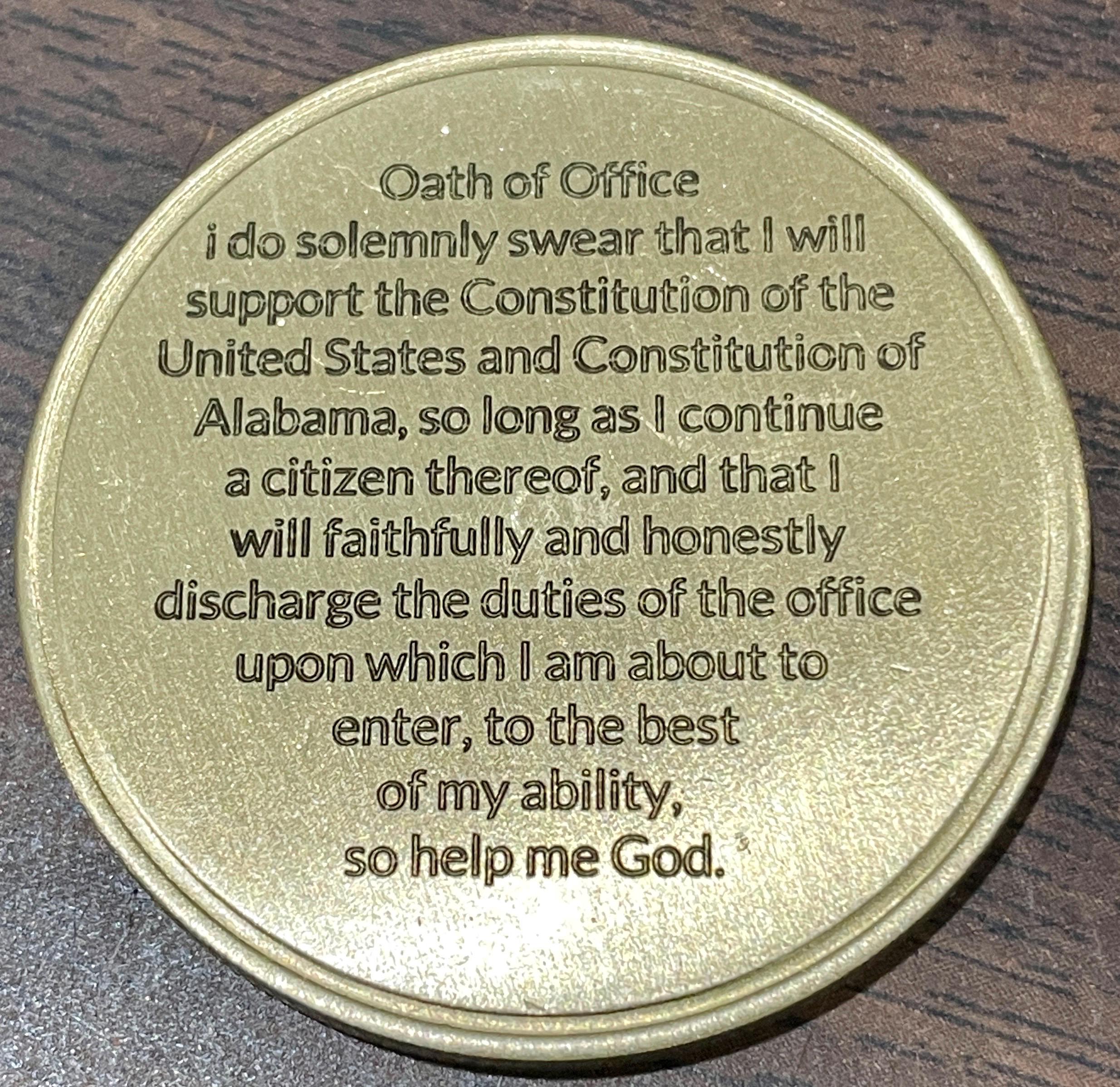 Deputy Sheriff Prayer Coin - Etsy