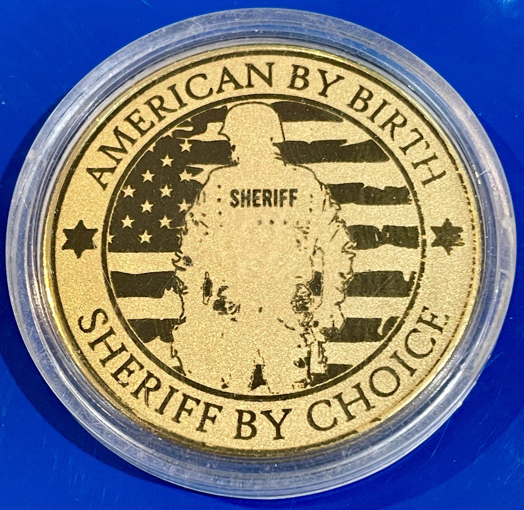 Deputy Sheriff Prayer Coin - Etsy