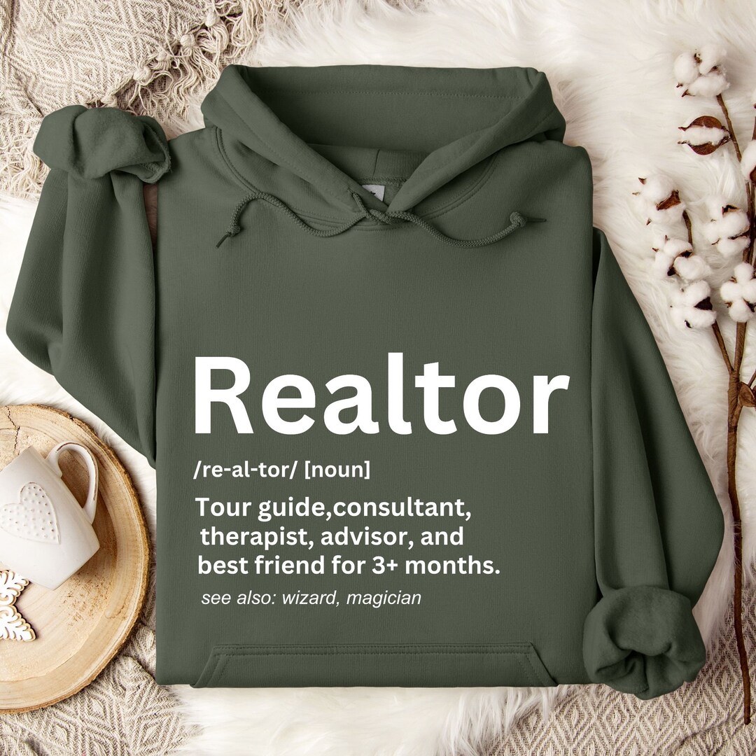 Realtor Sweatshirt, Realtor Shirt, Real Estate Agent Gift, Realtor Gift ...