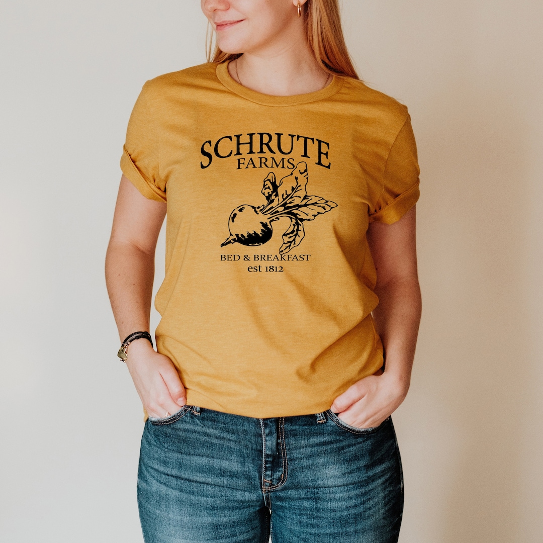 Schrute Farms Shirt, Dwight Schrute, Schrute Farms, Dwight Schrute ...