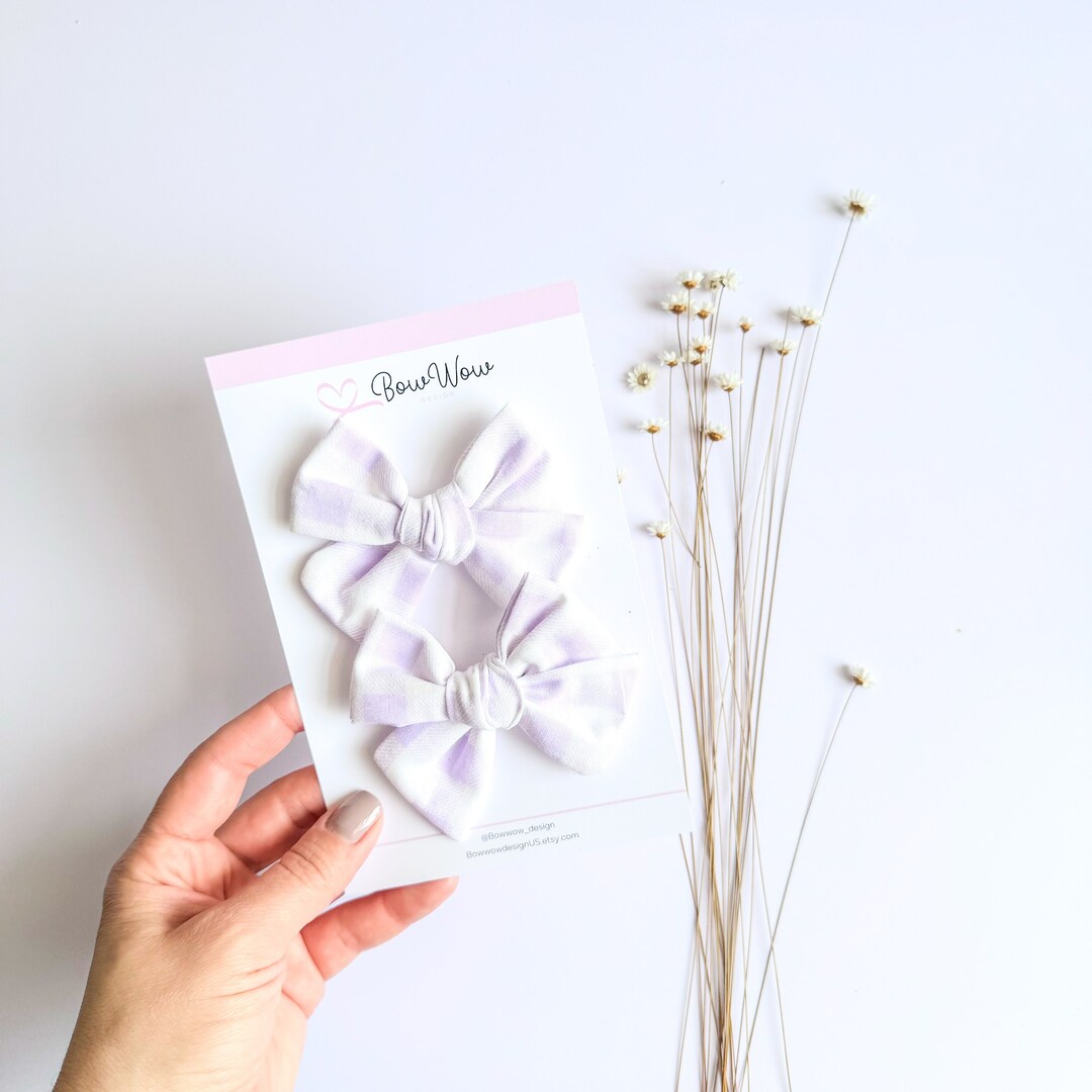 Easter Hair Bows, Pigtail Hair Bows, Toddler Hair Clips, Easter Hair ...