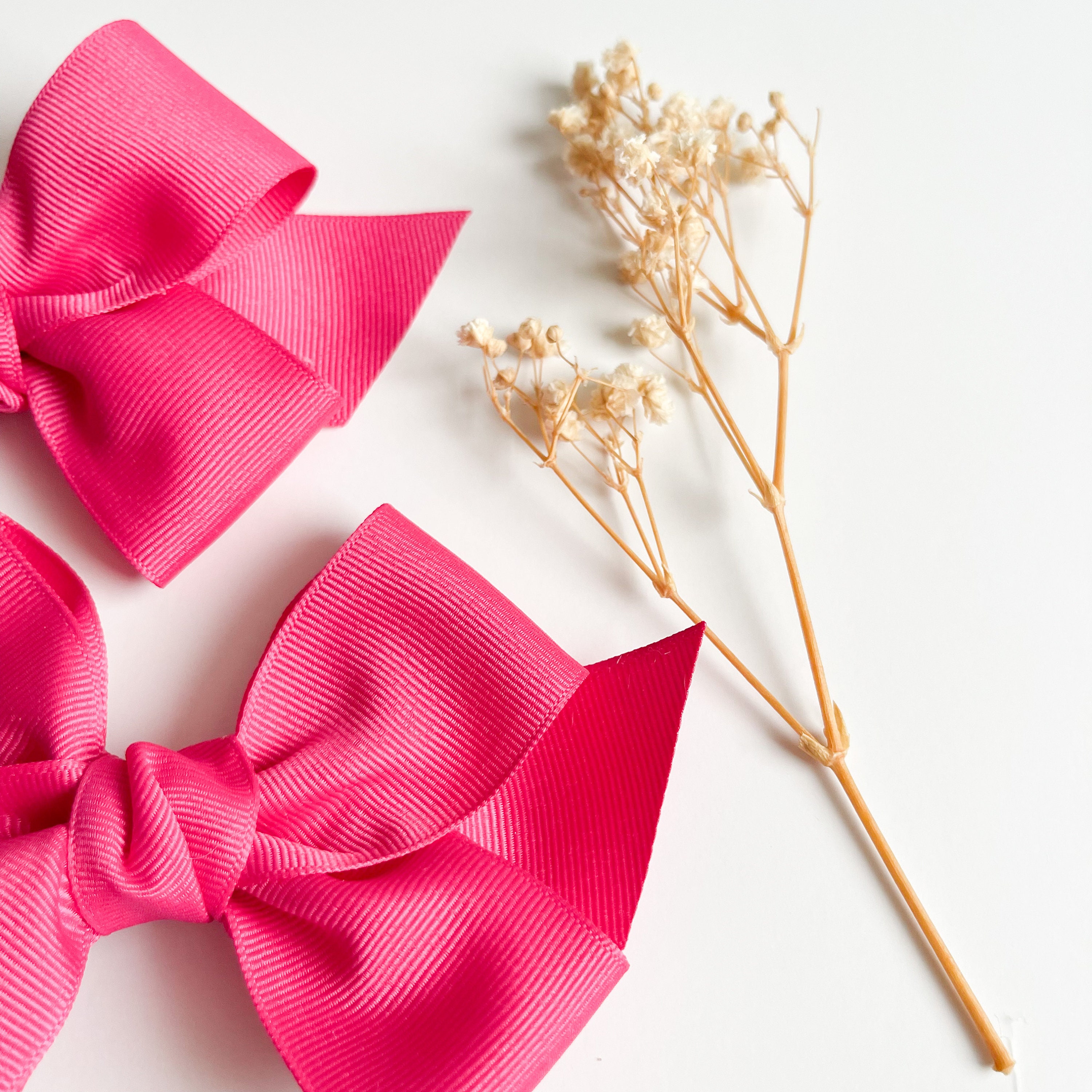 Ribbon Pigtail Hair Bows, Pigtail Hair Bows, Pigtail Hair Clip, Hair ...