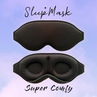 Luxury 3D Memory Foam Sleep Mask – Ultimate Comfort & Eye Protection - Etsy
