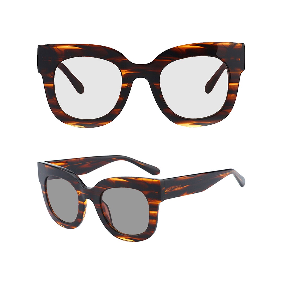 Blue Light Computer Glasses With Light Changing Sunglasses /style 8045 ...