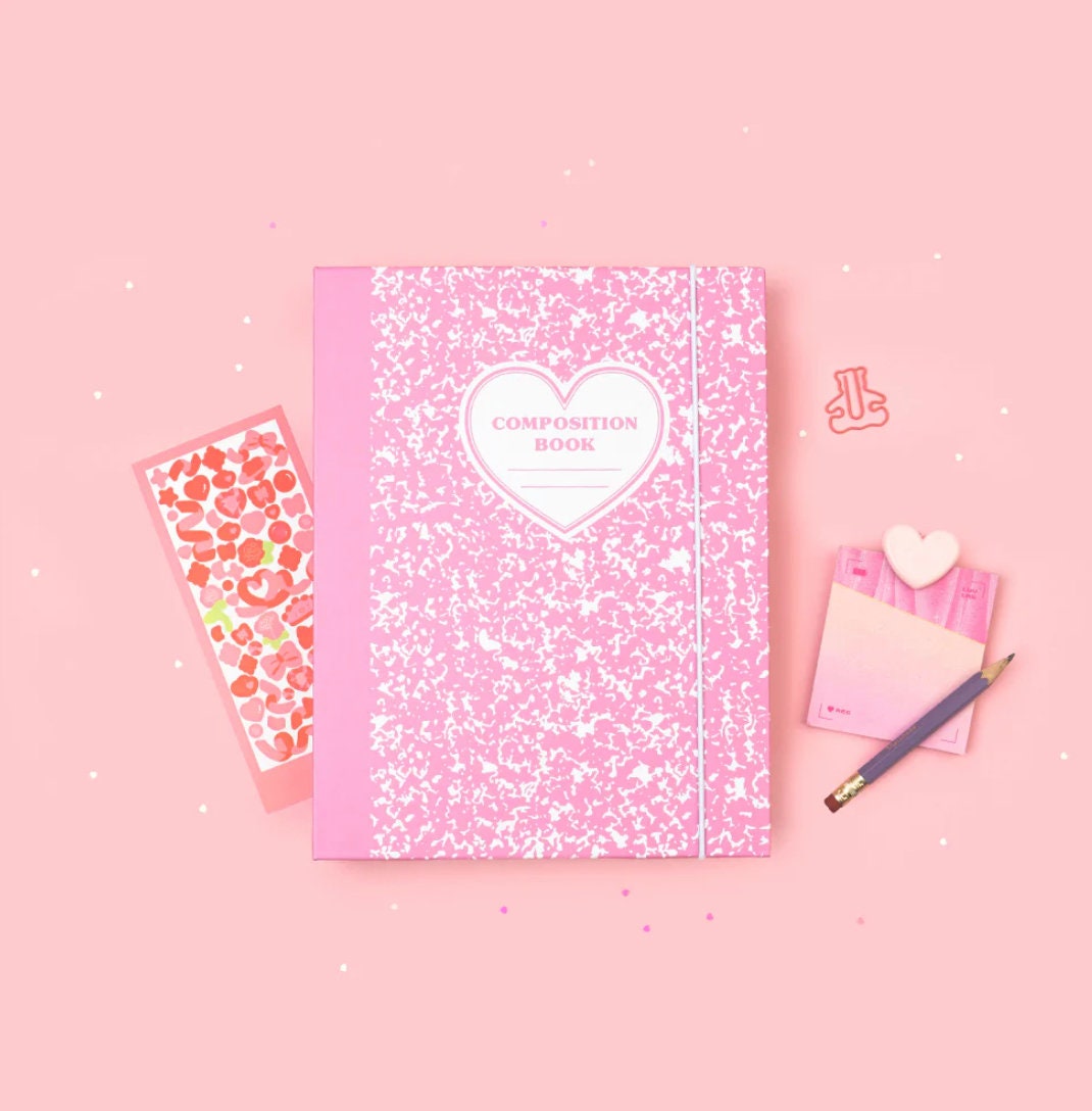 A5 25R Hard Cover Binder Clear Cover Set 6 White Rings - Etsy