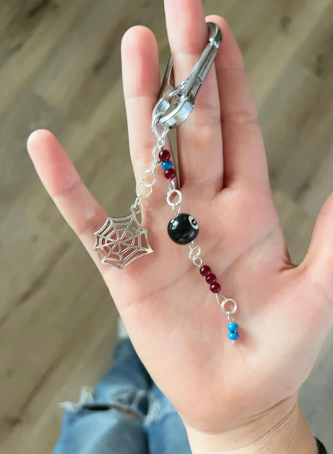 Spider-man Keychain - Etsy