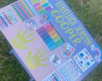 Folding Tray Table Learning Table Custom TV Tray Kids Learning Table ...