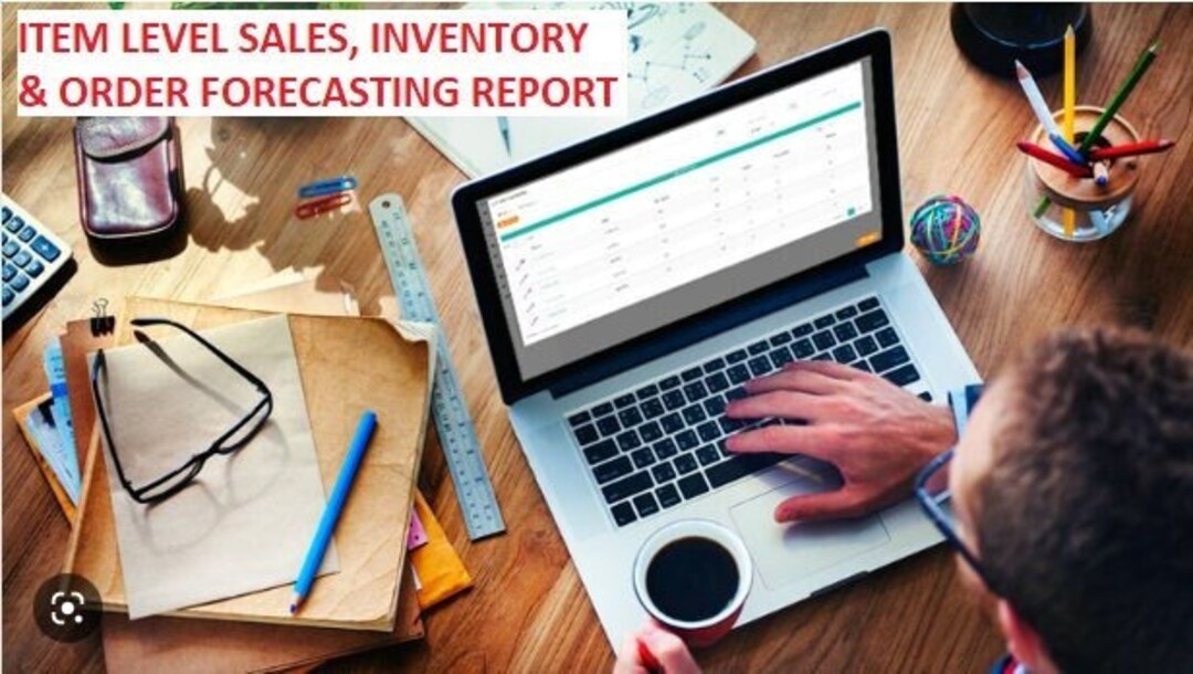 Excel Template Ordering Report With Projected Inventory and Sales ...