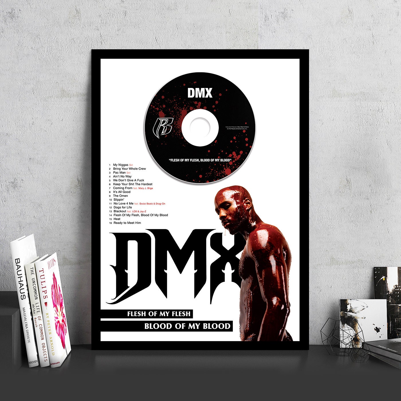 DMX 'Flesh Of My Flesh, Blood Of My Blood' - Hip-Hop Poster Designed ...