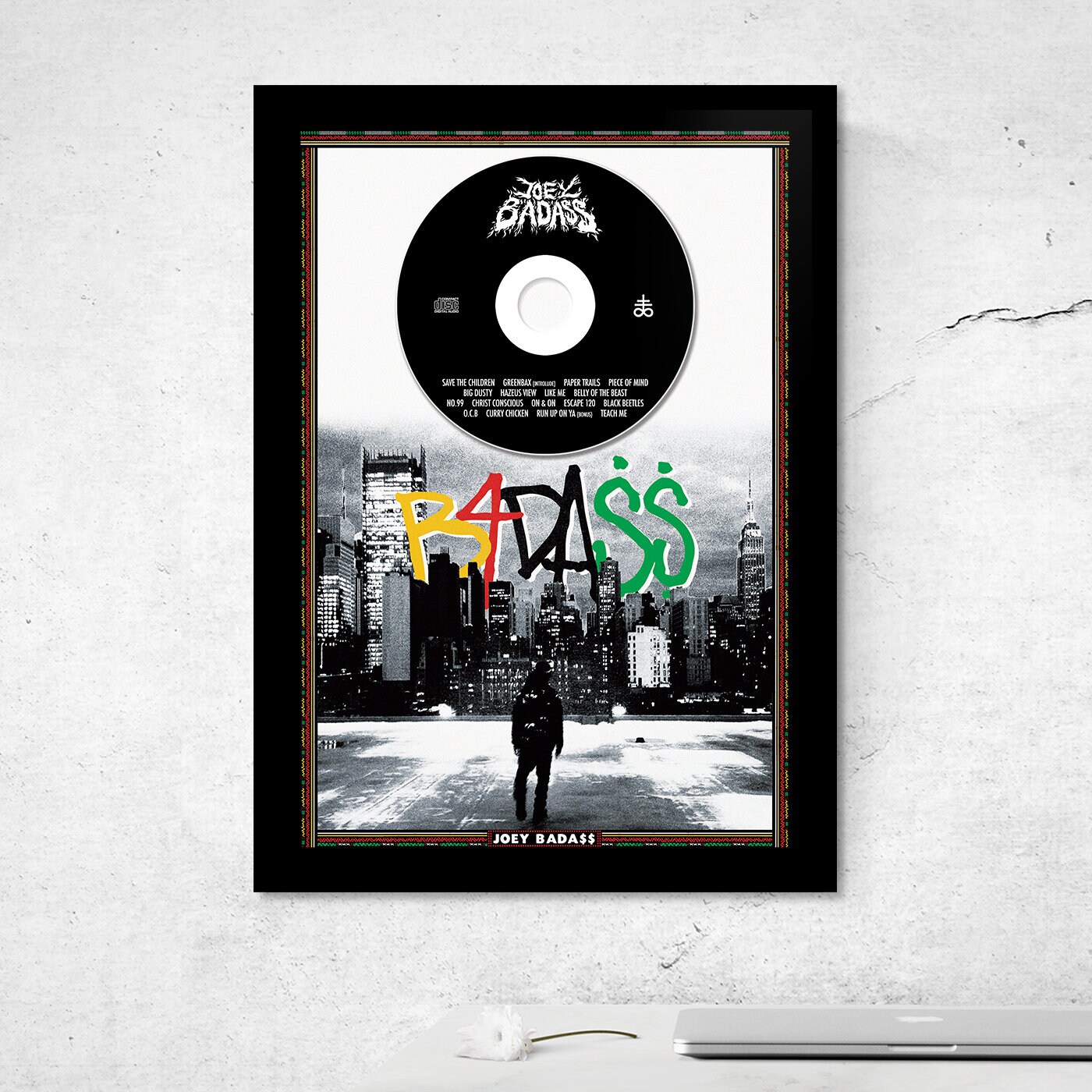 Joey BadaSS 'B4.DA.SS' - Hip-Hop Poster sold by Hankie Heavy | SKU ...