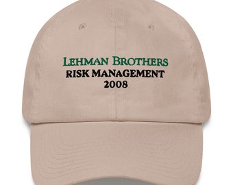 Risk Management Lehman Brothers - Etsy