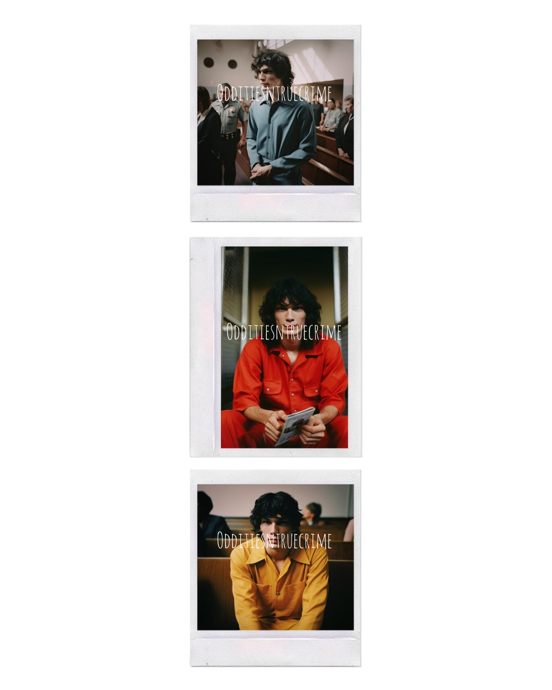 Richard Ramirez Polaroid Print prison Series - Etsy