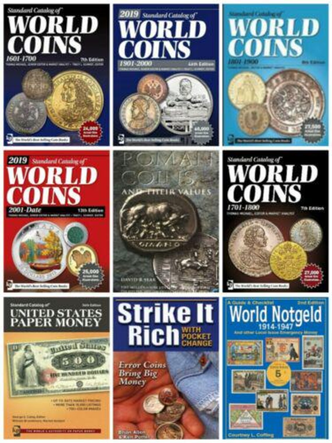 Digital 15 Standard Catalogs of World Coins | Krause Notegeld ...