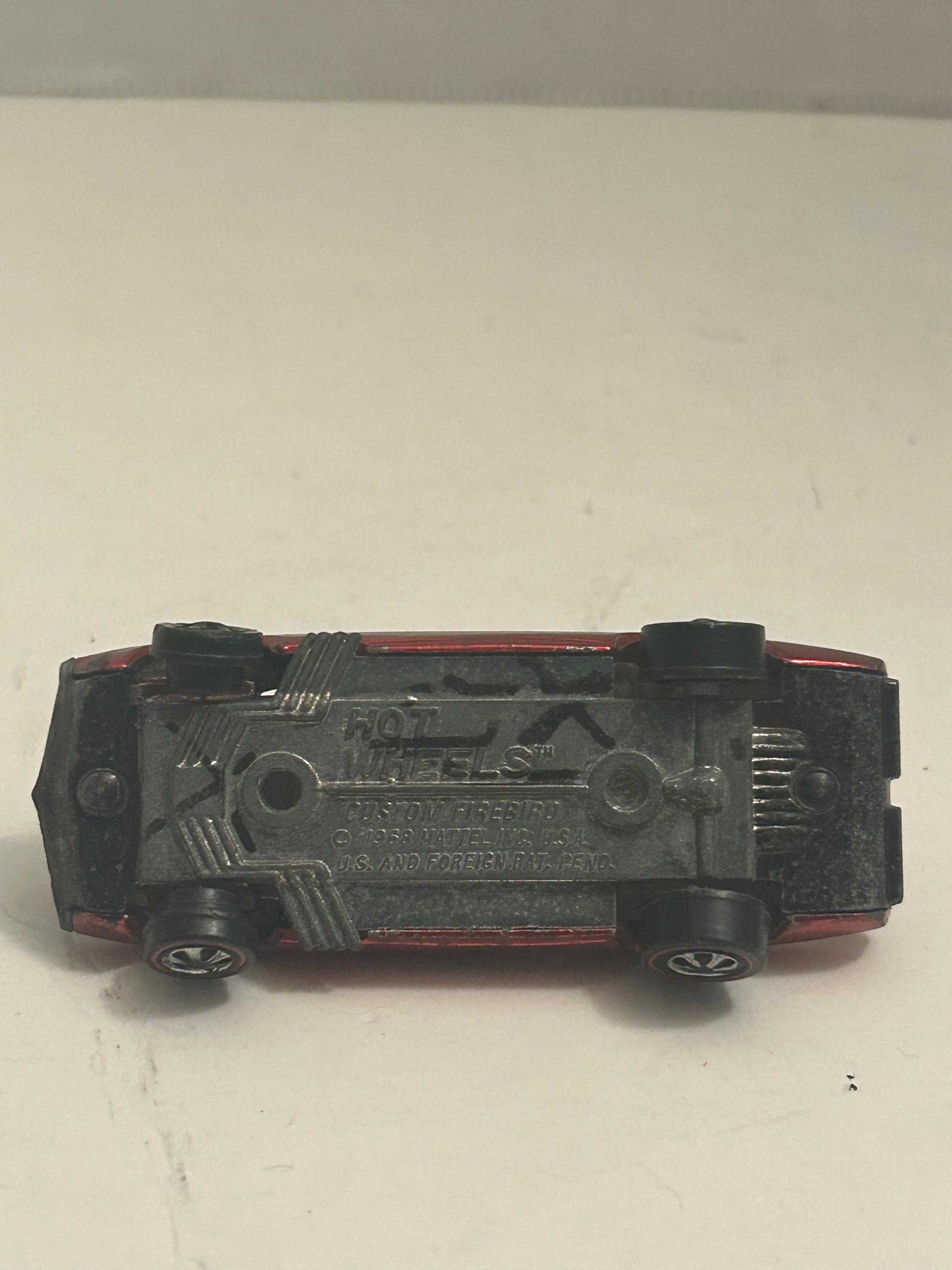 Hot Wheels Vintage Custome Firebird Redline Wheels Rare 1968 Mattel - Etsy