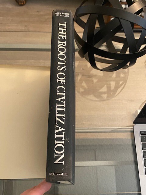 The Roots of Civilization HC Alexander Marshack Evolution 1972 First ...