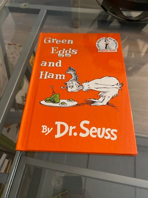 Green Eggs and Ham, by Dr. Suess Illustrated Hardcover Color Vintage ...