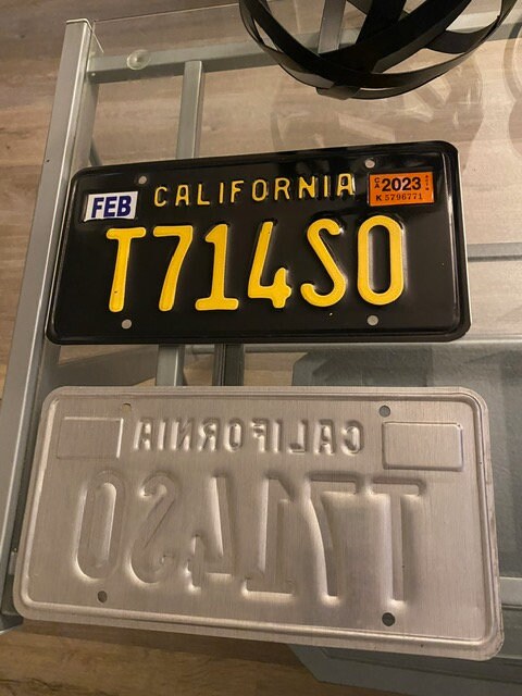 California Black Retro Vintage License Special Car Plates Pair / Set CA ...