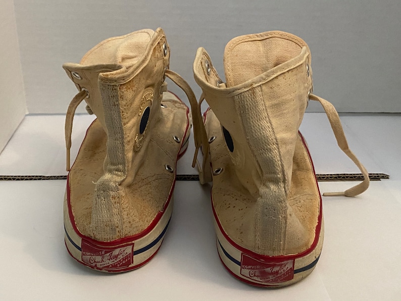1950’s Converse “lucky Boy” Vintage Rare Hi-top Basketball Shoes - Etsy