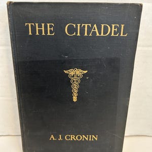 The Citadel - A.J. Cronin - Vintage 1937 First Edition Book - Etsy