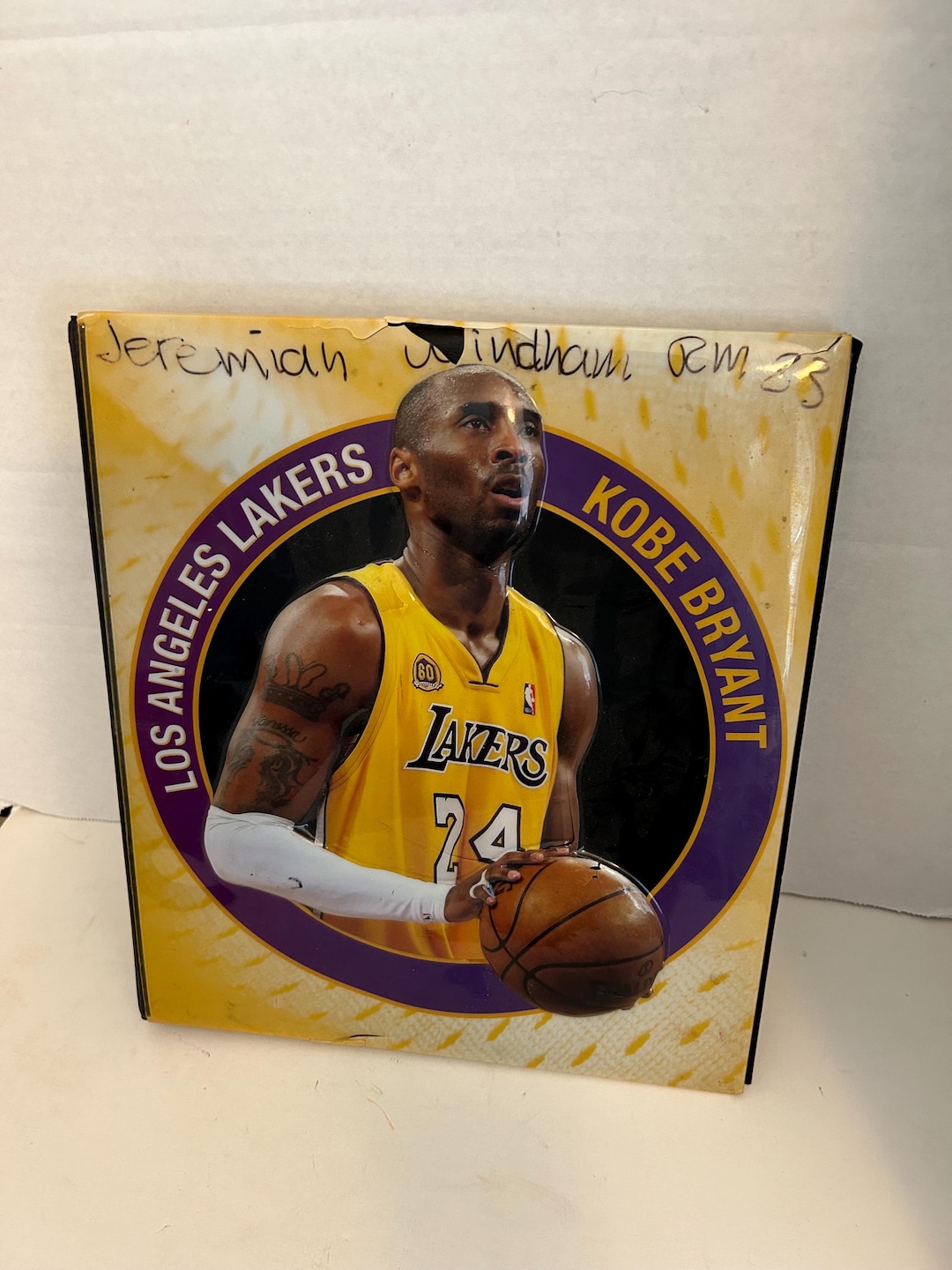Kobe Bryant LA Lakers Official NBA 3D Cover Three Ring Binder 2009 - Etsy
