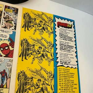 Power Records Superheroes 1974 Vintage Deadstock Like New Spiderman ...