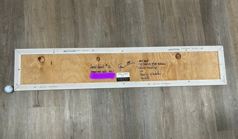 Carolyn Johnson Acrylic Mixed Media Fine Art - “coastal Aerial Framed ...