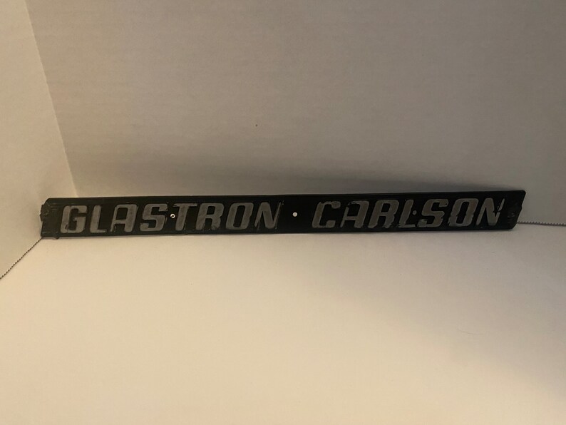 Glastron Carlson Vintage James Bond 1960s Racing Boat Emblem Logo for ...