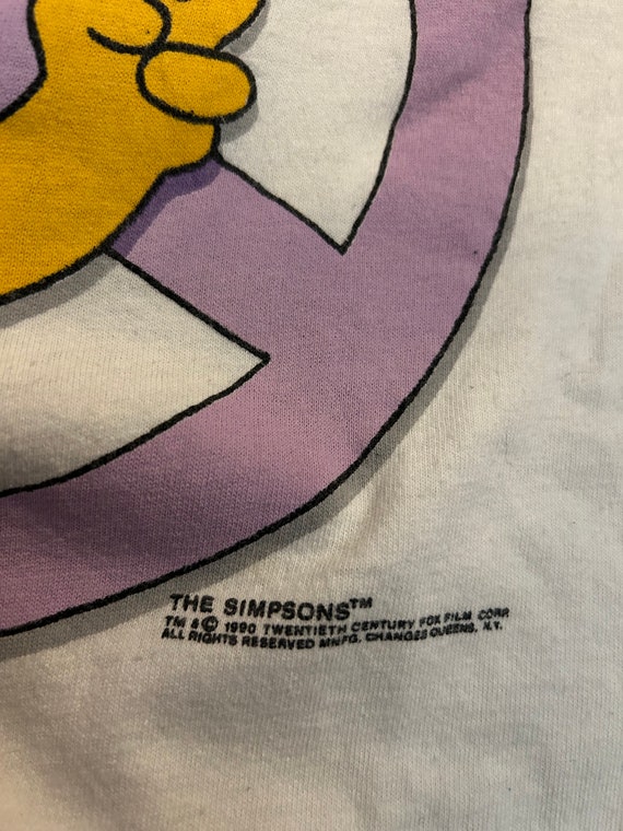 Vintage Bart Simpson - Peace Man - 1990 20th Century … - Gem