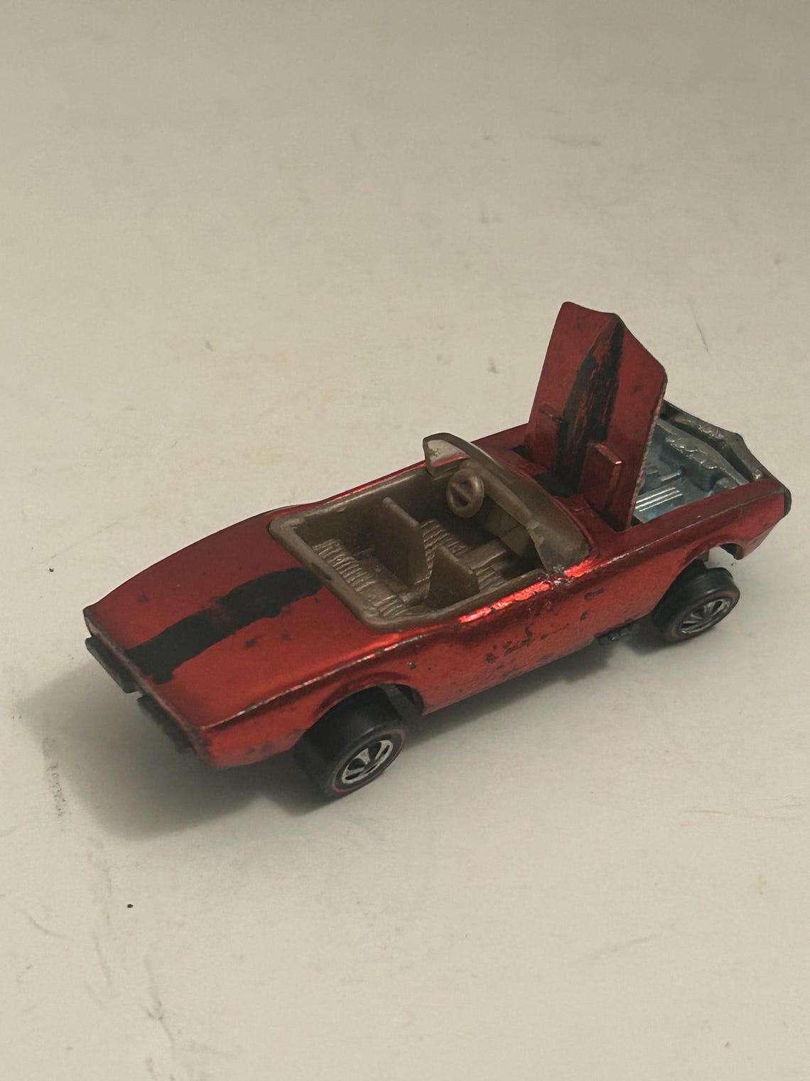 Hot Wheels Vintage Custome Firebird Redline Wheels Rare 1968 Mattel - Etsy
