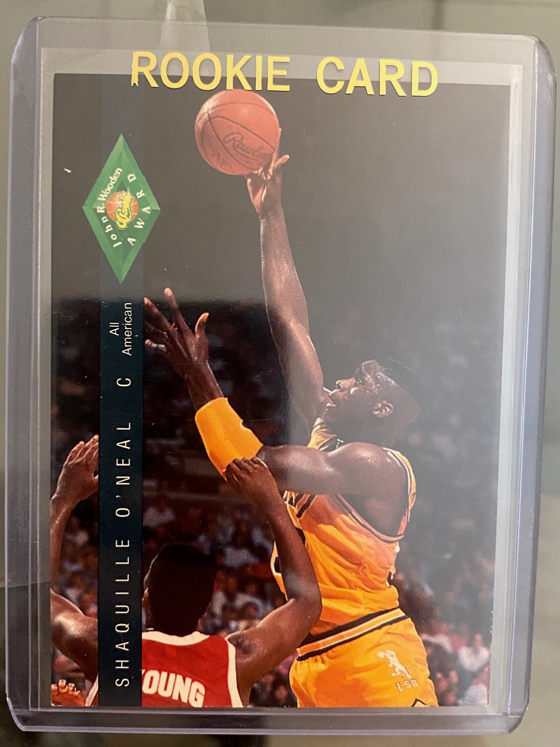 1992 SHAQ Shaquille O'neal - Classic ROOKIE College LSU - Trading Card ...