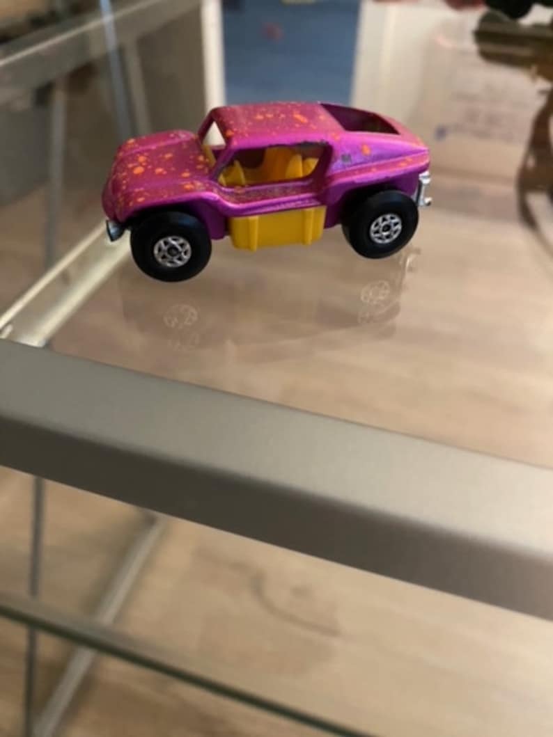 Matchbox Series Beach Buggy Hot Pink Vintage Toy Car Lesney 1970 ...