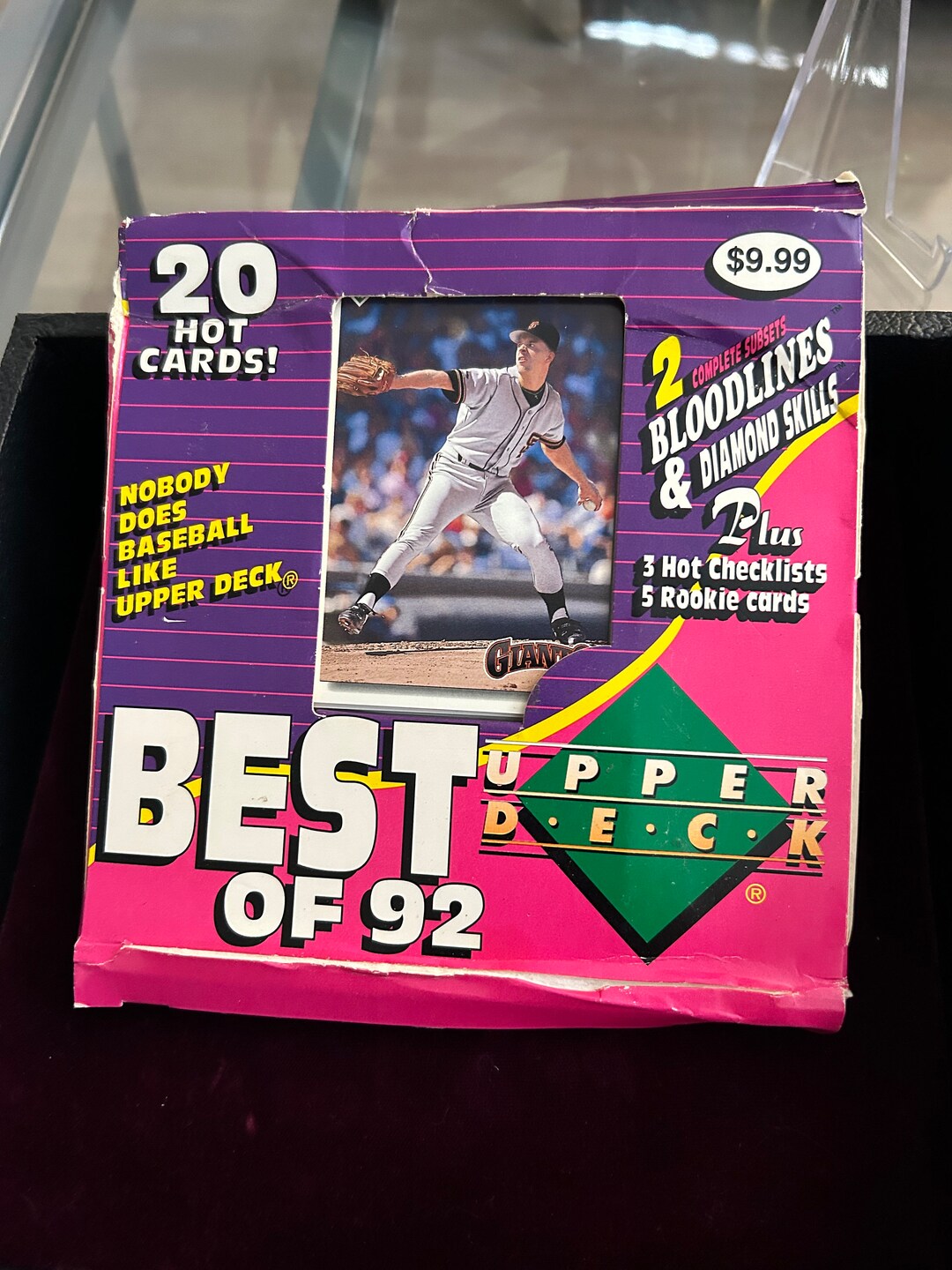 20 Hot Cards New Vintage Baseball Card Box Diamond Skills - Etsy