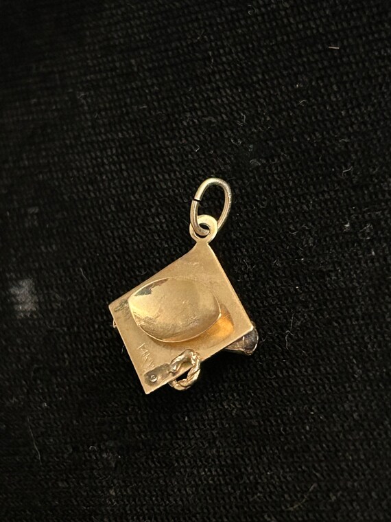 14k Gold Diploma Charm - Graduation Gift Golden Shiny… - Gem