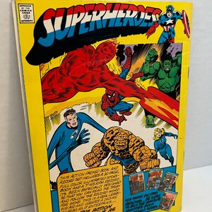 Power Records Superheroes 1974 Vintage Deadstock Like New Spiderman ...