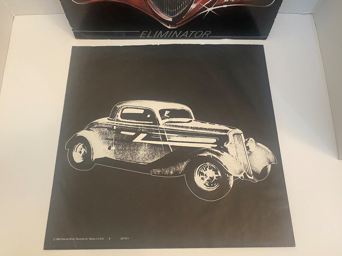 ZZ Top Vintage Eliminator Vinyl Warner Bros Records 1983 Collectible ...
