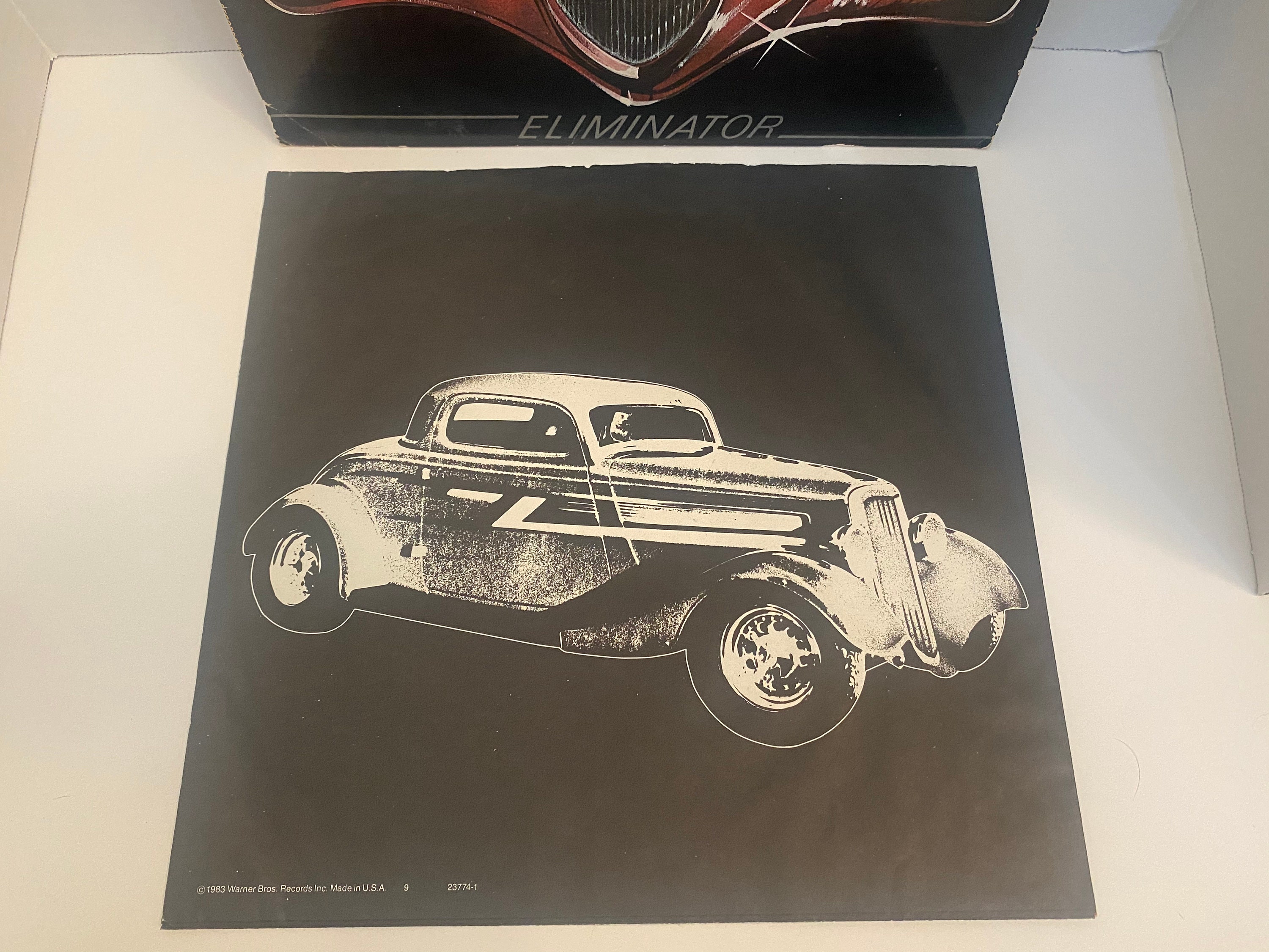 ZZ Top Vintage Eliminator Vinyl Warner Bros Records 1983 Collectible ...