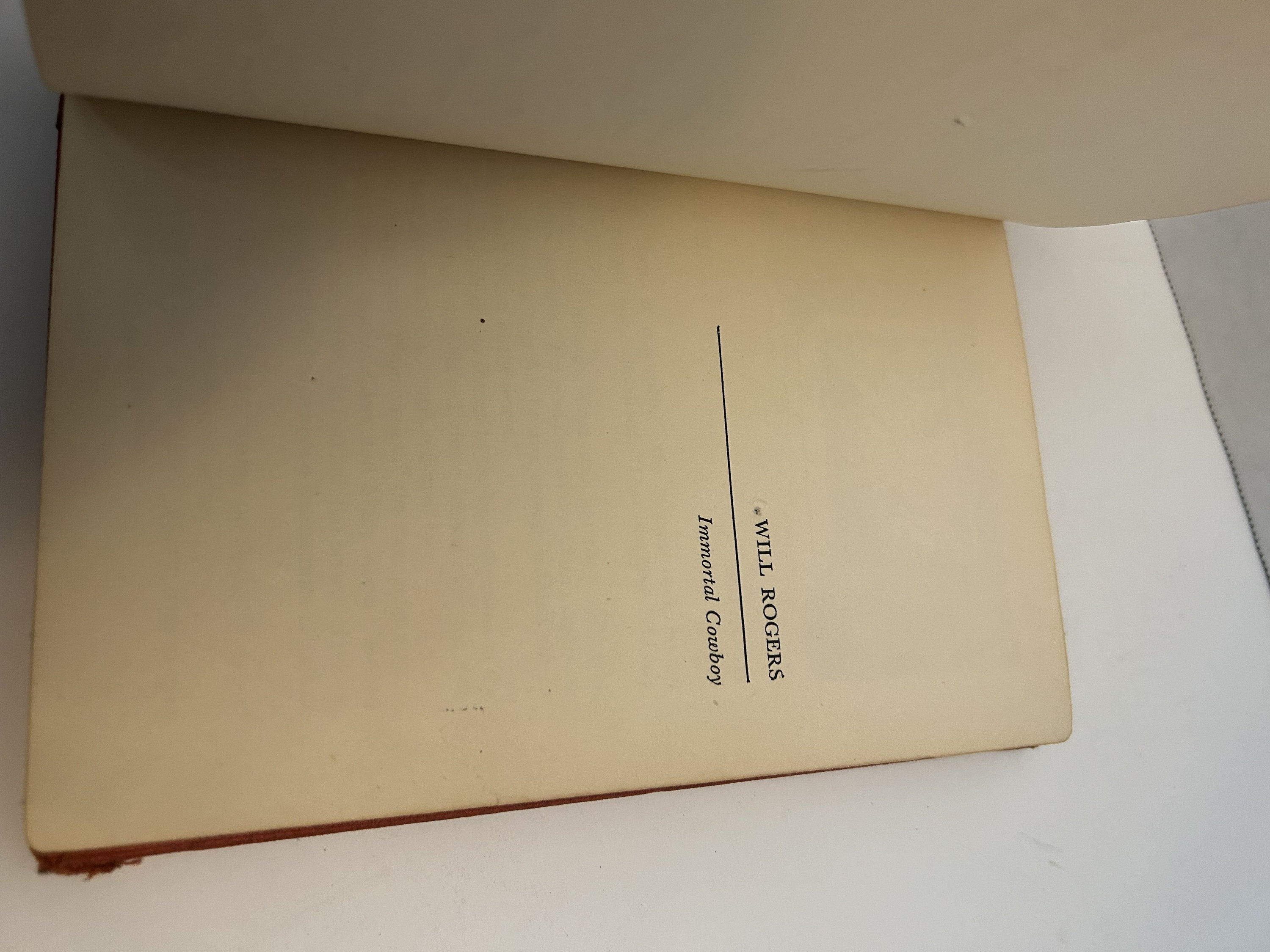 Will Rogers Immortal Cowboy by Shannon Garst 1950 Illustrated Hardcover ...