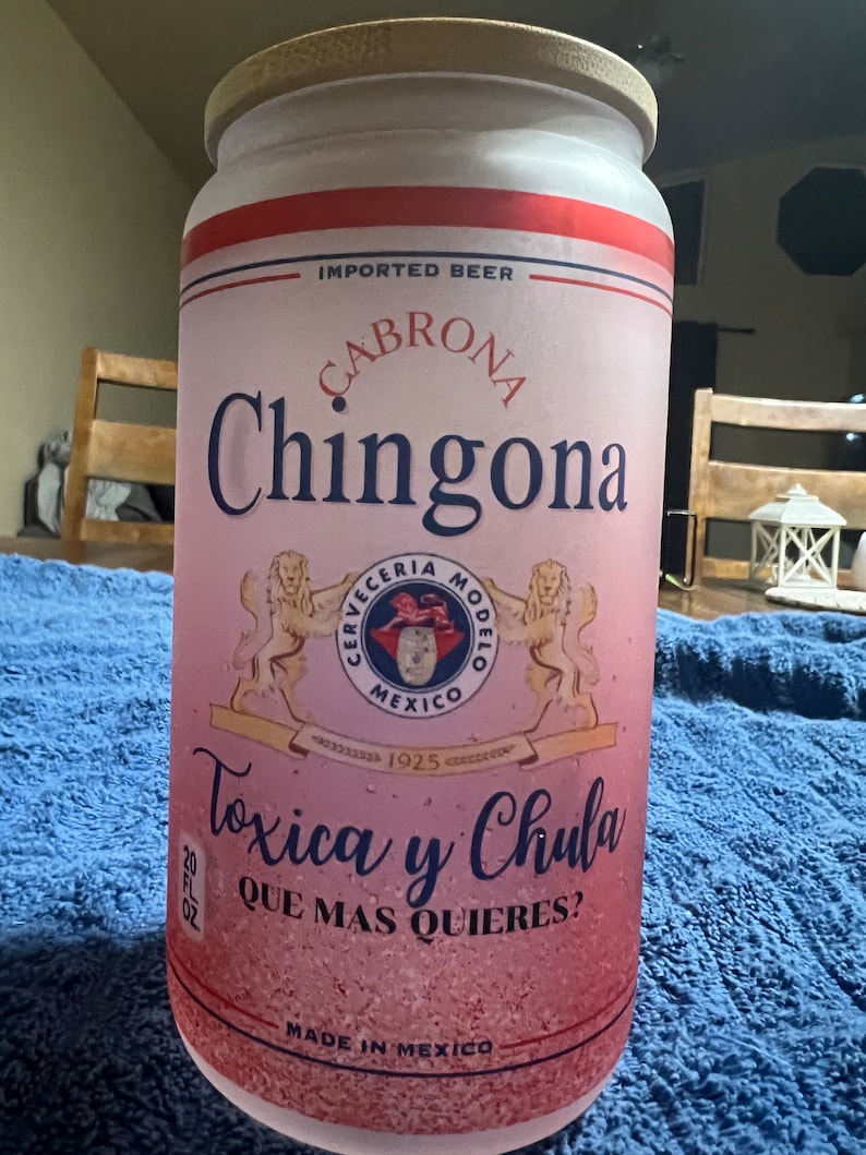 Chingona Libbey Glass Sublimation Wrap - Etsy