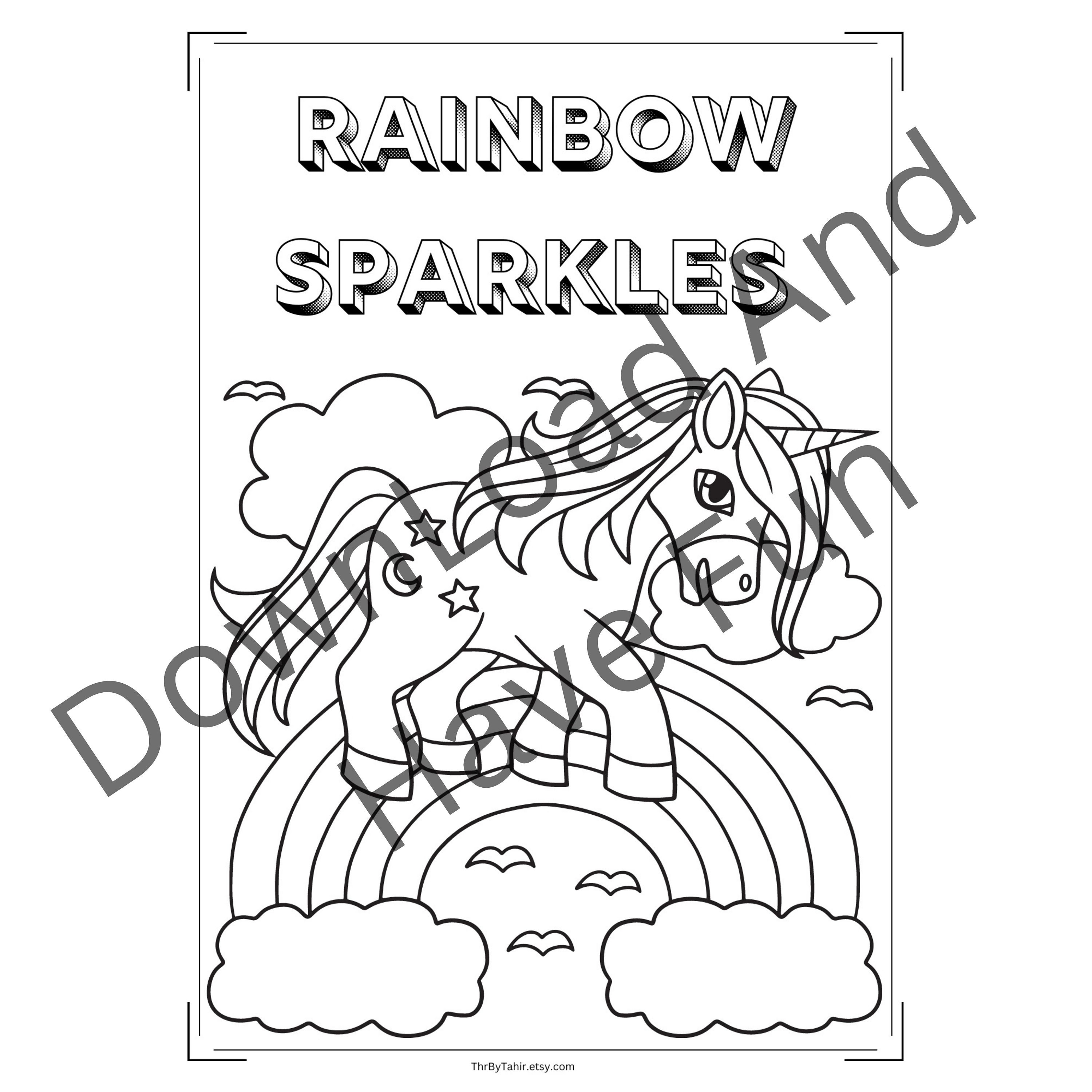 The Magic of Unicorn Quotes: Coloring Worksheets for Inspiration and ...