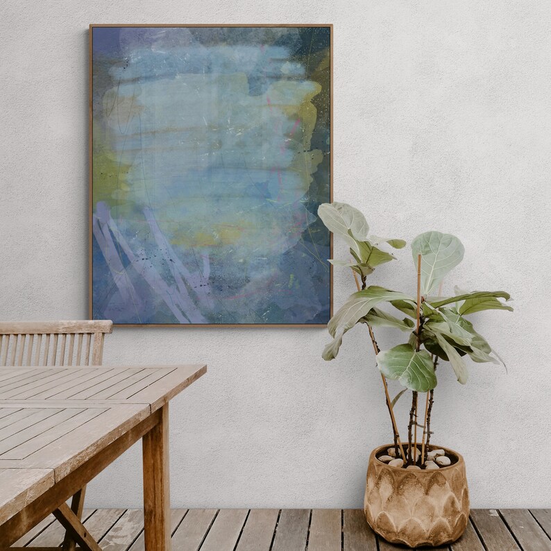 Modern Printable Abstract Wall Art Downloadable Painting - Etsy