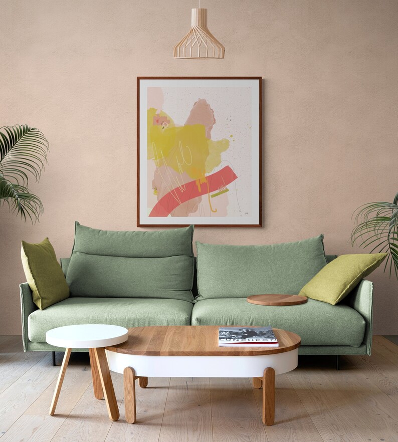 Printable Abstract Wall Art Downloadable Painting Modern - Etsy