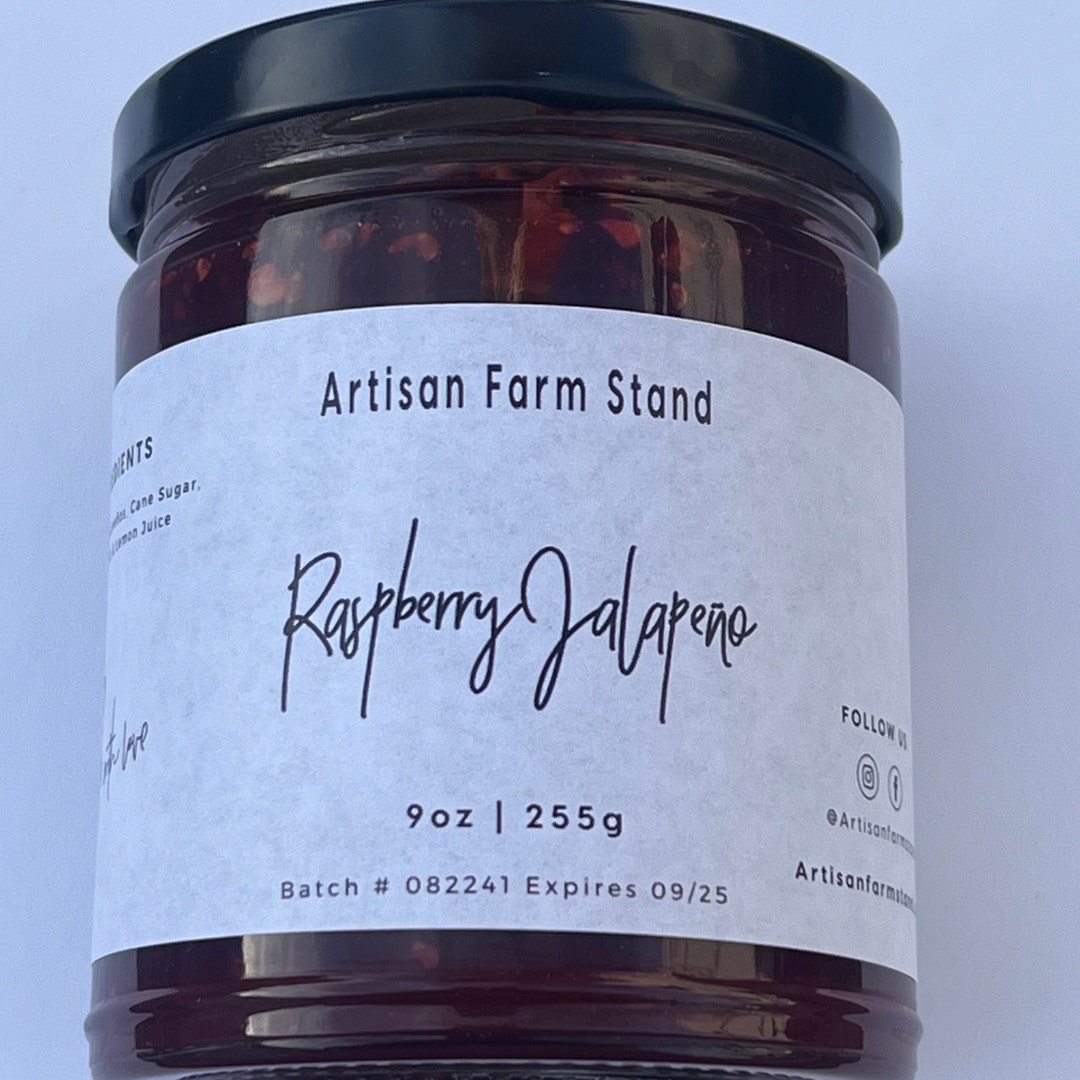 Raspberry Jalapeño Jam - Etsy