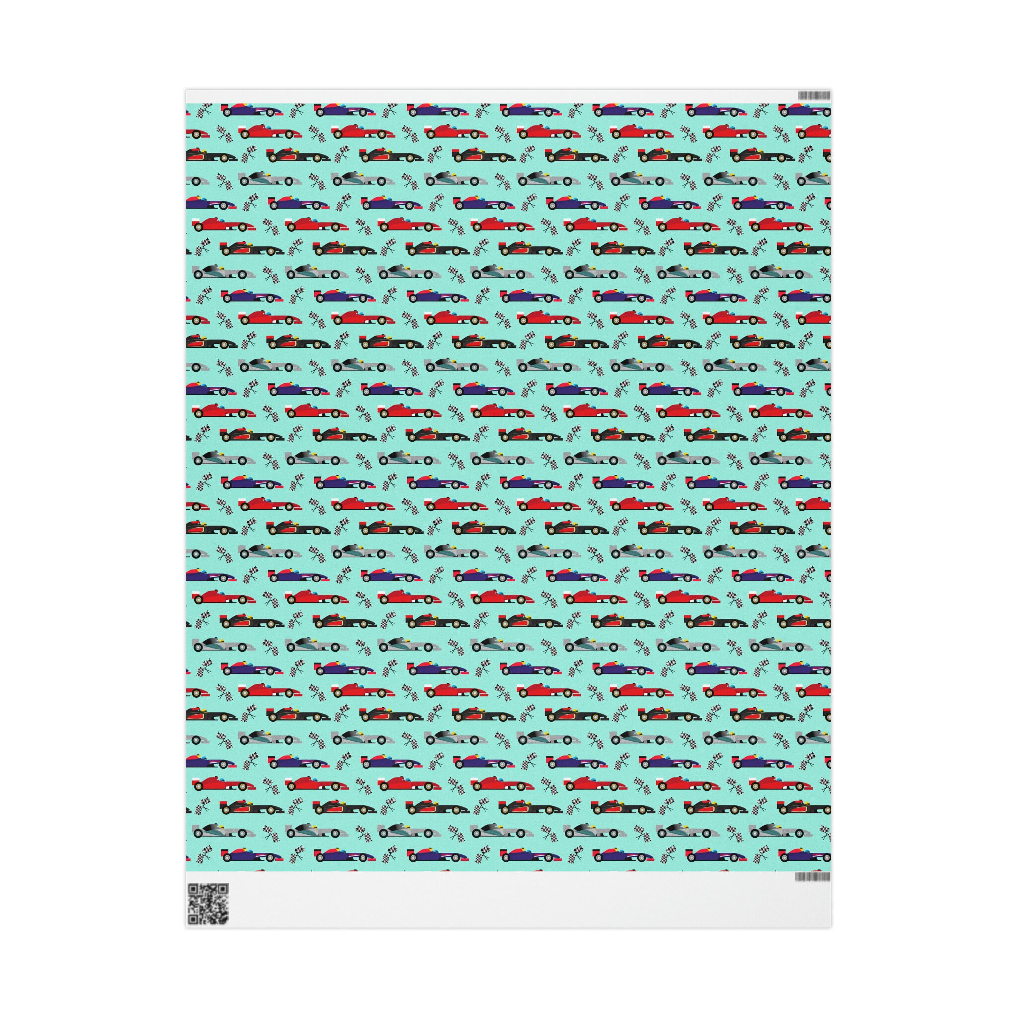 Formula 1 Wrapping Paper, Race Car Gift Wrap, Wrap Beautiful Presents ...