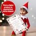 Printable Elf Rules, North Pole Mail, Elf on Shelf Arrival Letter ...