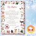 Printable Elf Rules, North Pole Mail, Elf on Shelf Arrival Letter ...