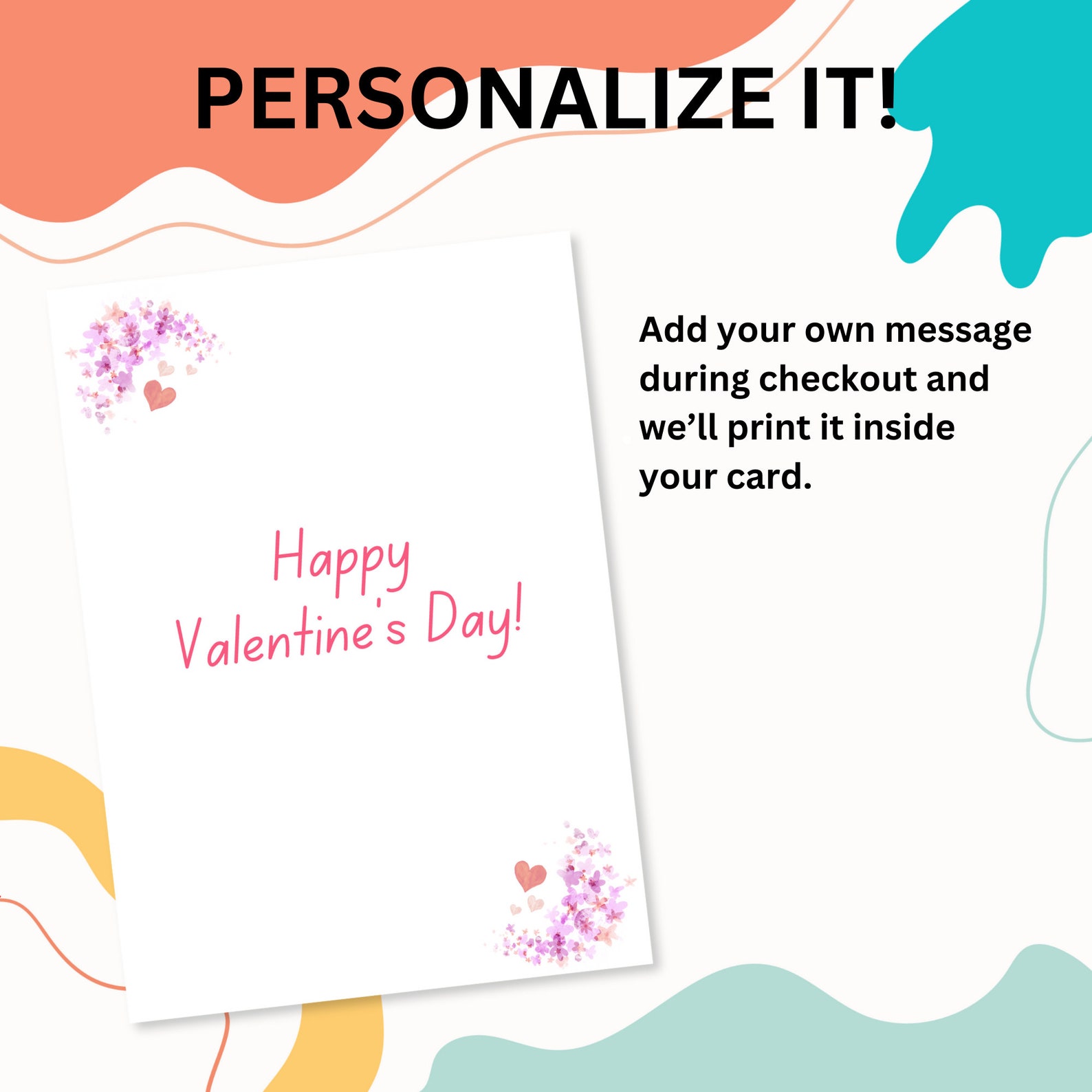 Biology Valentine Card, Romantic DNA Valentine's Day Card for Science ...