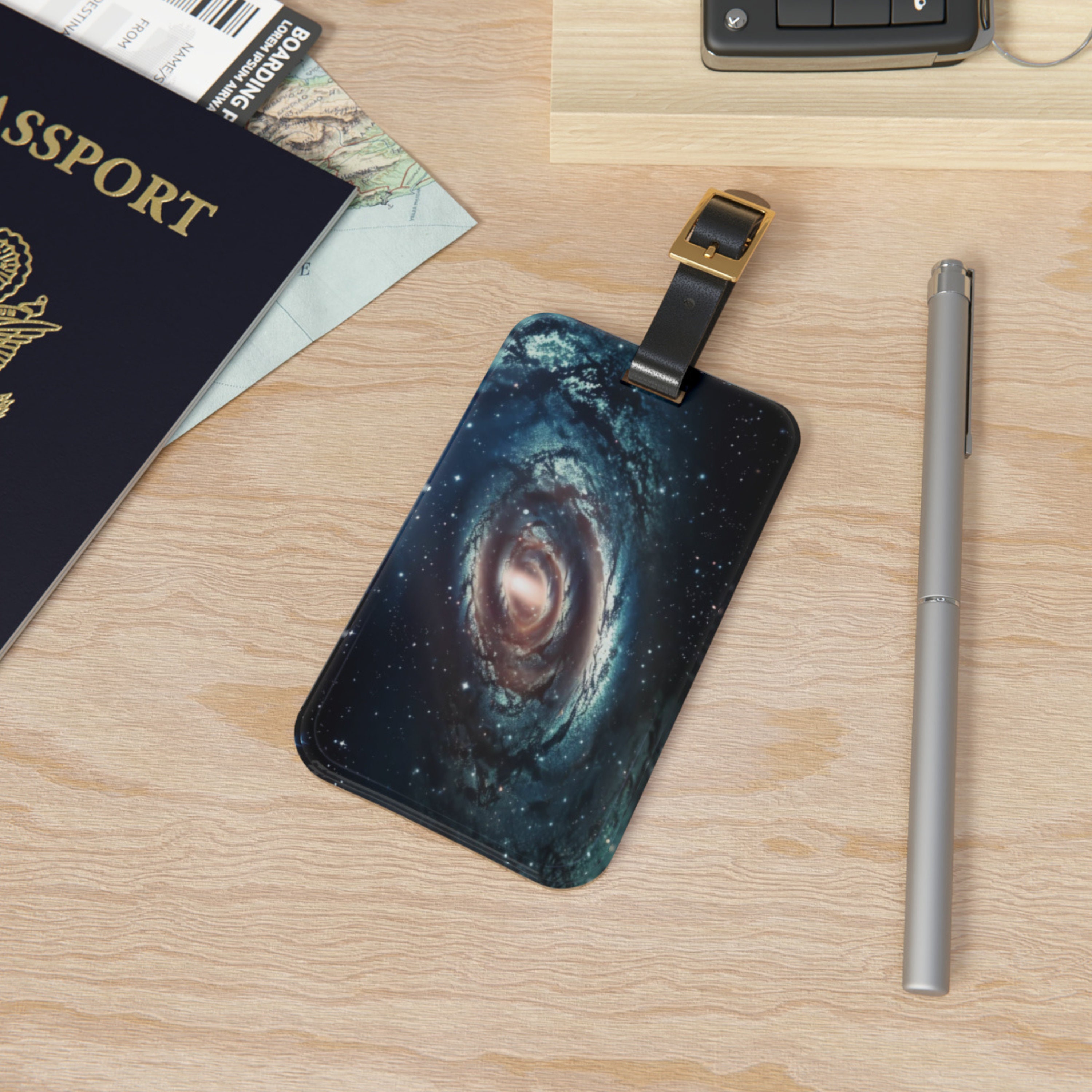 Galaxy Luggage Name Tag Outer Space Luggage ID for Suitcase - Etsy