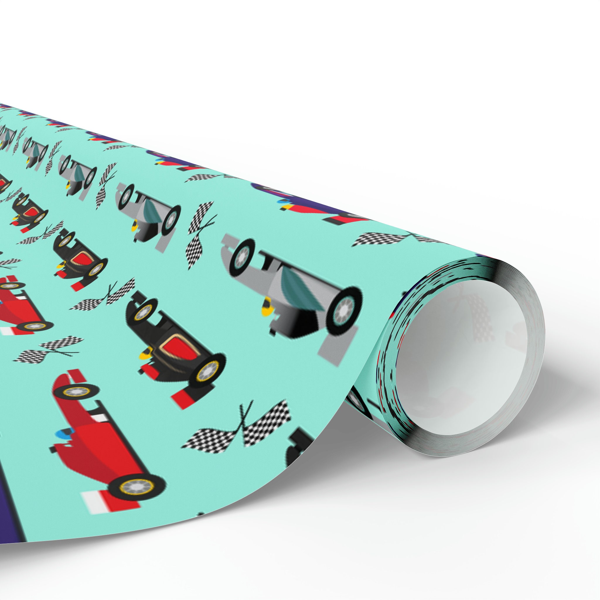 Formula 1 Wrapping Paper, Race Car Gift Wrap, Wrap Beautiful Presents ...