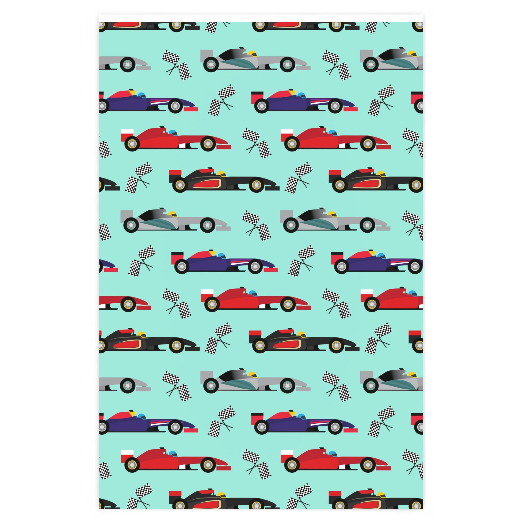 Formula 1 Wrapping Paper Car Racing Lover Gift Wrap for Any - Etsy